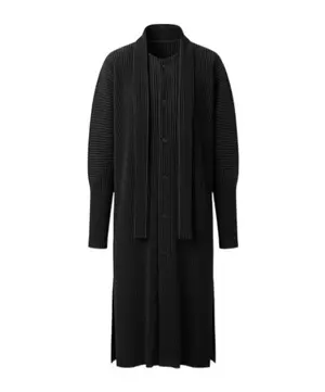Issey Miyake Monthly Colors February Pleated Shirt - Black