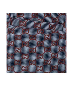 Gucci Gg Houndstooth Wool Leisure Pants