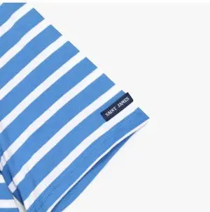 Saint James Striped T-shirt - Blue