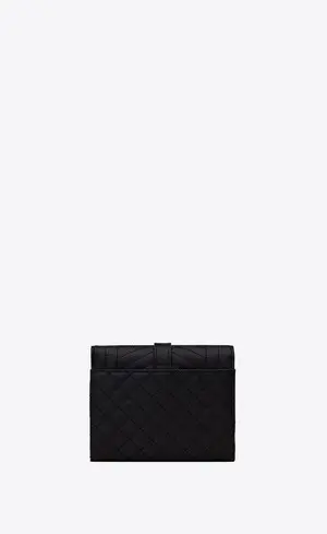 Saint Laurent Monogram Compact Tri-fold Wallet