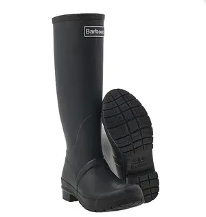 Barbour Tall Round Toe Boots