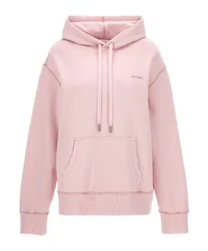 AMI Paris De Coeur Embroidered Drawstring Hoodie - No