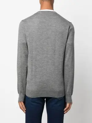 Ralph Lauren Polo Pony Embroidered Merino Wool Knit Jumper