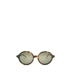 Thom Browne Round Frame Sunglasses - Brown