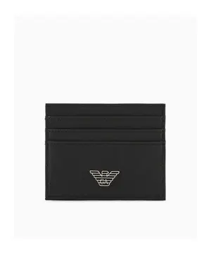 Emporio Armani Logo-plaque Leather Wallet Set