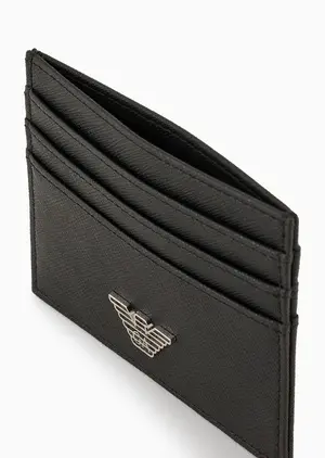 Emporio Armani Logo-plaque Leather Wallet Set