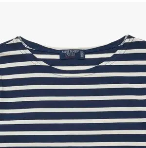 Saint James Striped Crewneck T-shirt