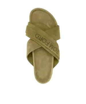TOM FORD Crossover Strap Sandals