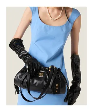 Miu Miu Joie Nappa Leather Bag