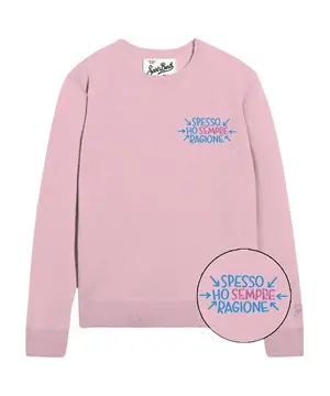 MC2 SAINT BARTH Embroidered Knit Sweater