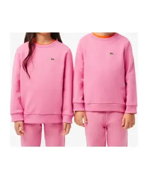 Lacoste Logo Patch Crewneck Sweatshirt