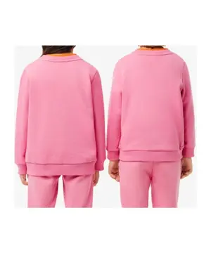 Lacoste Logo Patch Crewneck Sweatshirt