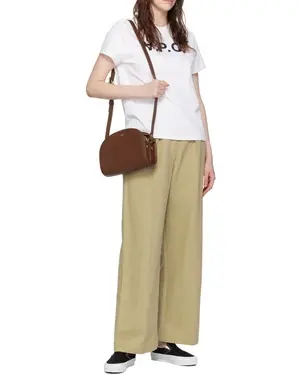 A.p.c. Demi Lune Crossbody Bag