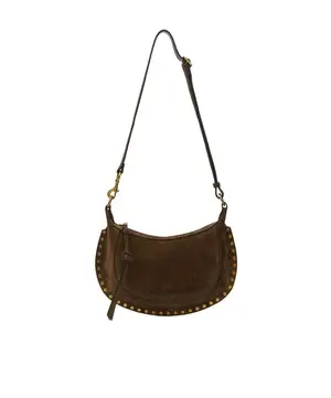 Isabel Marant Étoile Oskan Moon Zipped Medium Shoulder Bag - Bronze