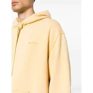 Ami Logo Embroidered Drawstring Hoodie