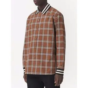 Burberry Checked Cotton-poplin Shirt