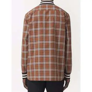 Burberry Checked Cotton-poplin Shirt