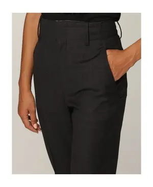 Isabel Marant Étoile High-waisted Plaid Trousers