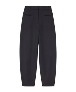 GANNI Grey Wool Suiting Trousers