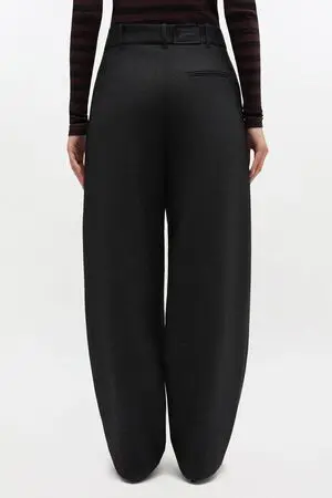 GANNI Grey Wool Suiting Trousers