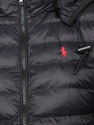 Ralph Lauren Polo Water-resistant Packable Hooded Jacket - Black