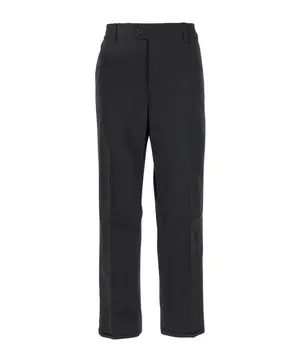 PT TORINO Elastic-waist Cuffed Trousers