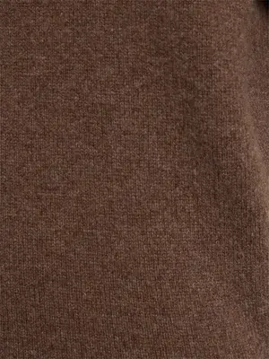 Jacquemus La Maille Castagna Wool Blend Sweater - Brown