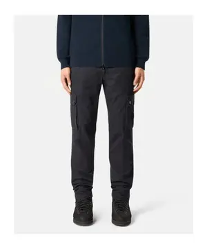 Stone Island Logo Patch Straight-leg Cargo Trousers