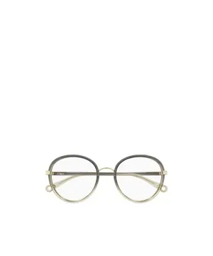 Chloé Eyewear Round Frame Gradient Glasses - Multicolor