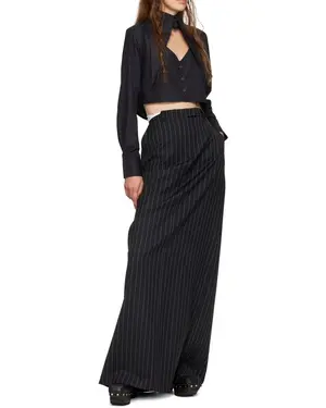 VIVIENNE WESTWOOD Cropped Cut-out Shirt