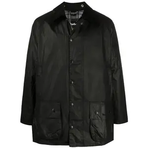 Barbour Beaufort Wax Jacket - Black