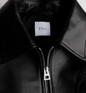 Dior Leather Médaillon Jacket
