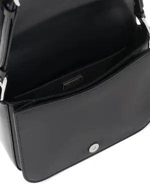 Prada Brushed Leather Shoulder Bag