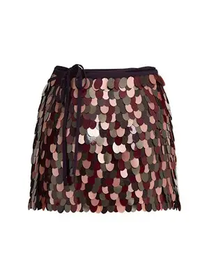 Dries Van Noten Gabrina Sequined Mini Skirt
