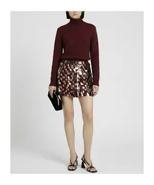 Dries Van Noten Gabrina Sequined Mini Skirt