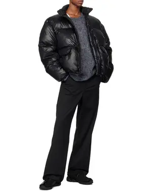 Our Legacy Puffer Jacket With Two-way Zipper