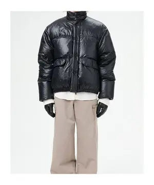 Our Legacy Puffer Jacket With Two-way Zipper