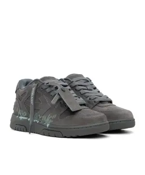 Off-White Out Of Office Lace-up Sneakers - Black