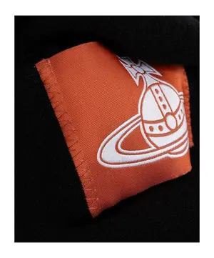 VIVIENNE WESTWOOD Logo-patch Fringed Scarf