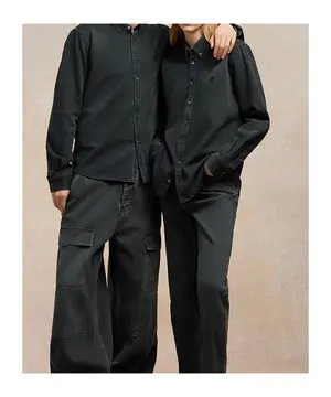 Ami De Coeur Button-down Shirt - Black