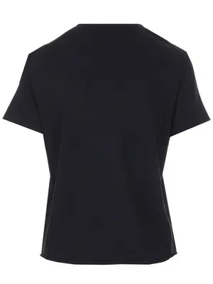 Saint Laurent Heart Logo Print T-shirt
