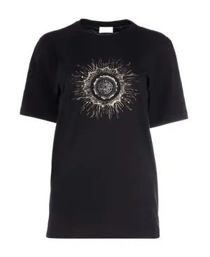 Saint Laurent Embellished Crewneck T-shirt