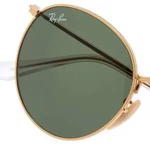 Ray-ban Logo Round Frame Sunglasses