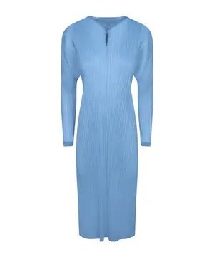 Women's Pleated Button Front Day Dresses