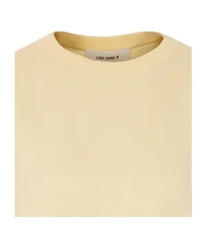 LISA YANG Rubie Boxy T-shirt - Nude