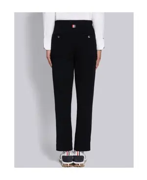 Thom Browne Cropped Pinstripe Trousers
