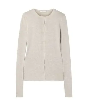 THE ROW Josette Button Cardigan