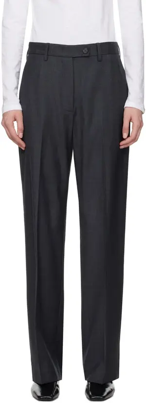 Co Relaxed-fit Wool Twill Trousers