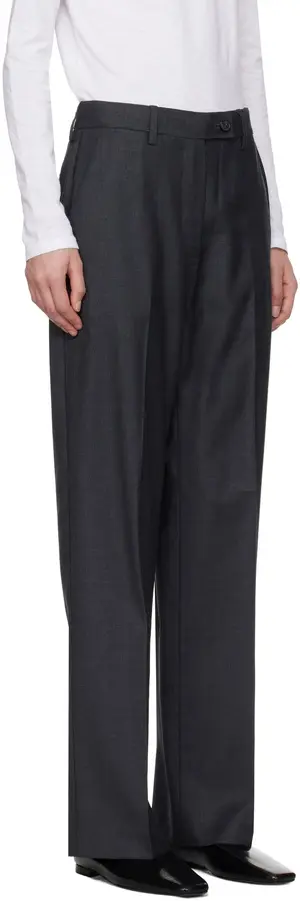 Co Relaxed-fit Wool Twill Trousers