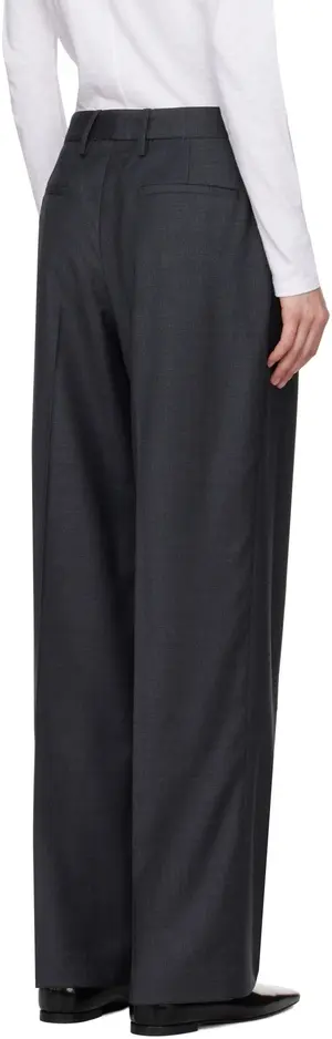 Co Relaxed-fit Wool Twill Trousers